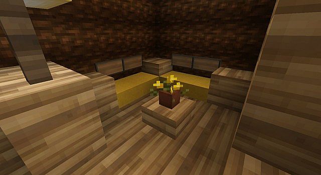 Modern Grain - A Modern Log Cabin Minecraft Map