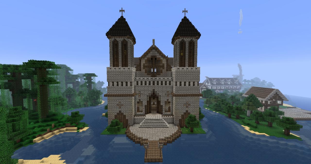 Medieval Church Minecraft Map