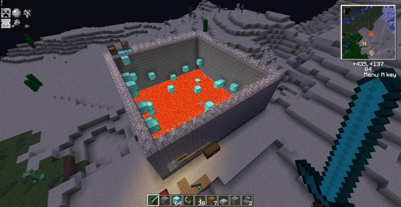 infinite.... survival, build!! pvp, parkour maps everything!! Minecraft Server