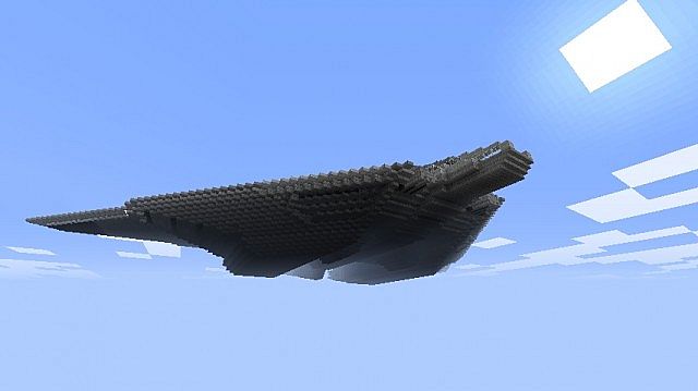 GA-TL1 Longsword-class Interceptor Minecraft Map
