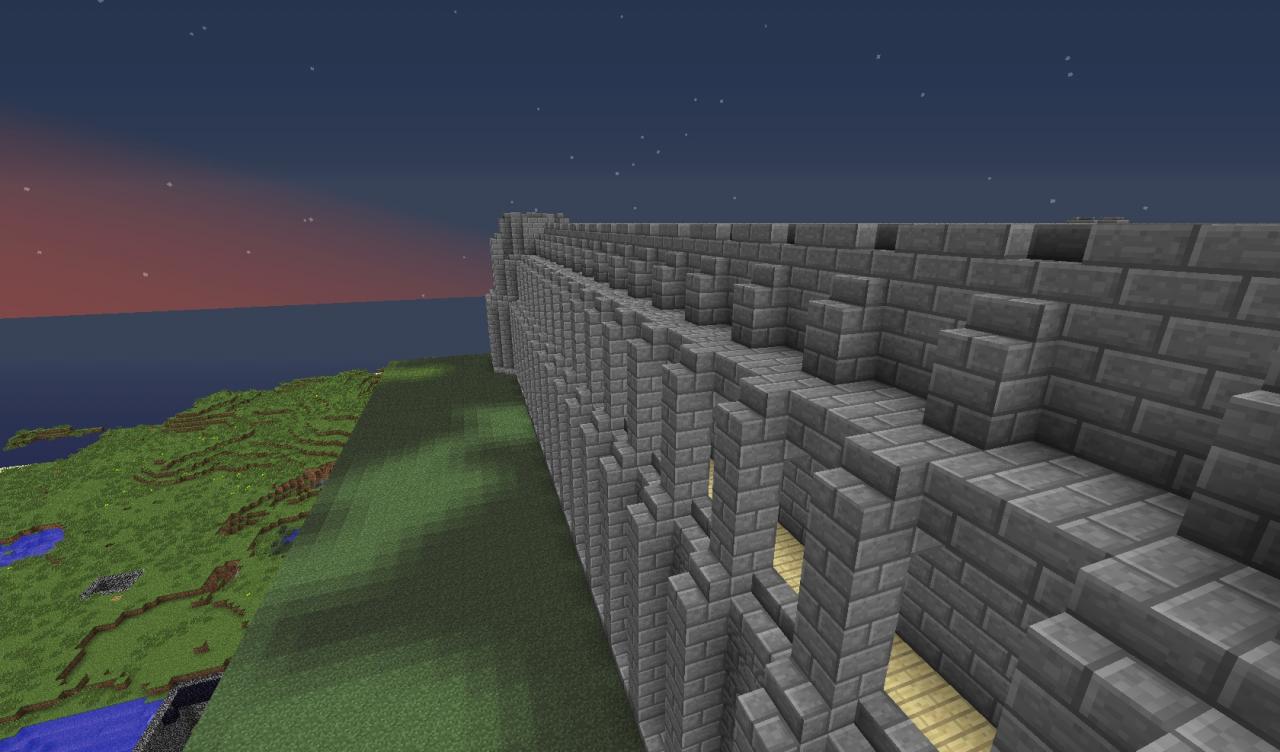 New Fortress Wall Minecraft Map