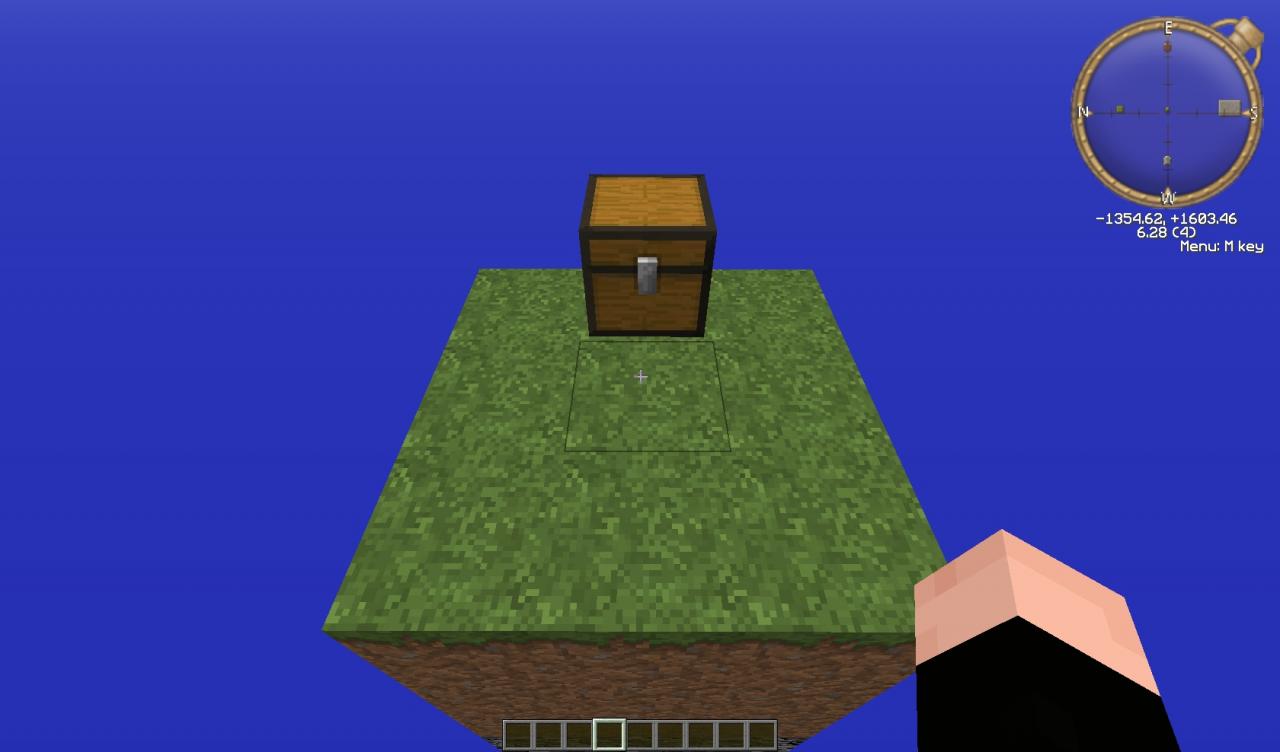 3x3 Sky Survival Minecraft Map