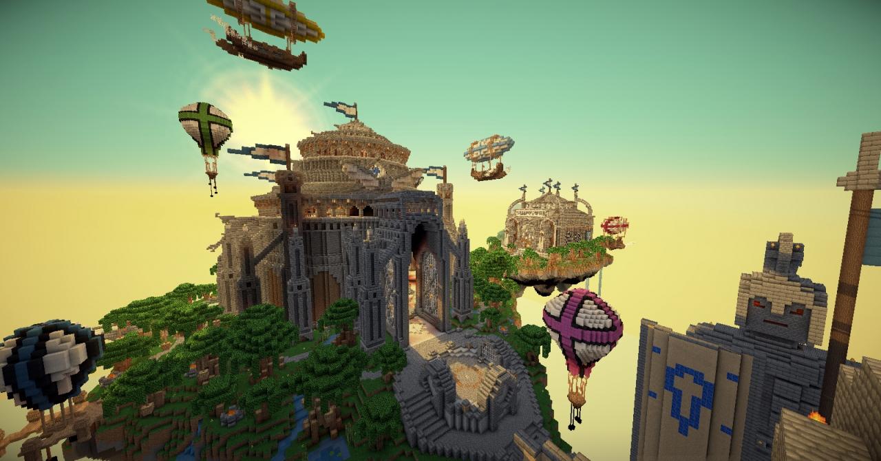 The Kingdoms United Spawn Minecraft Map