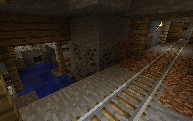 Mine Shafts Minecraft Map