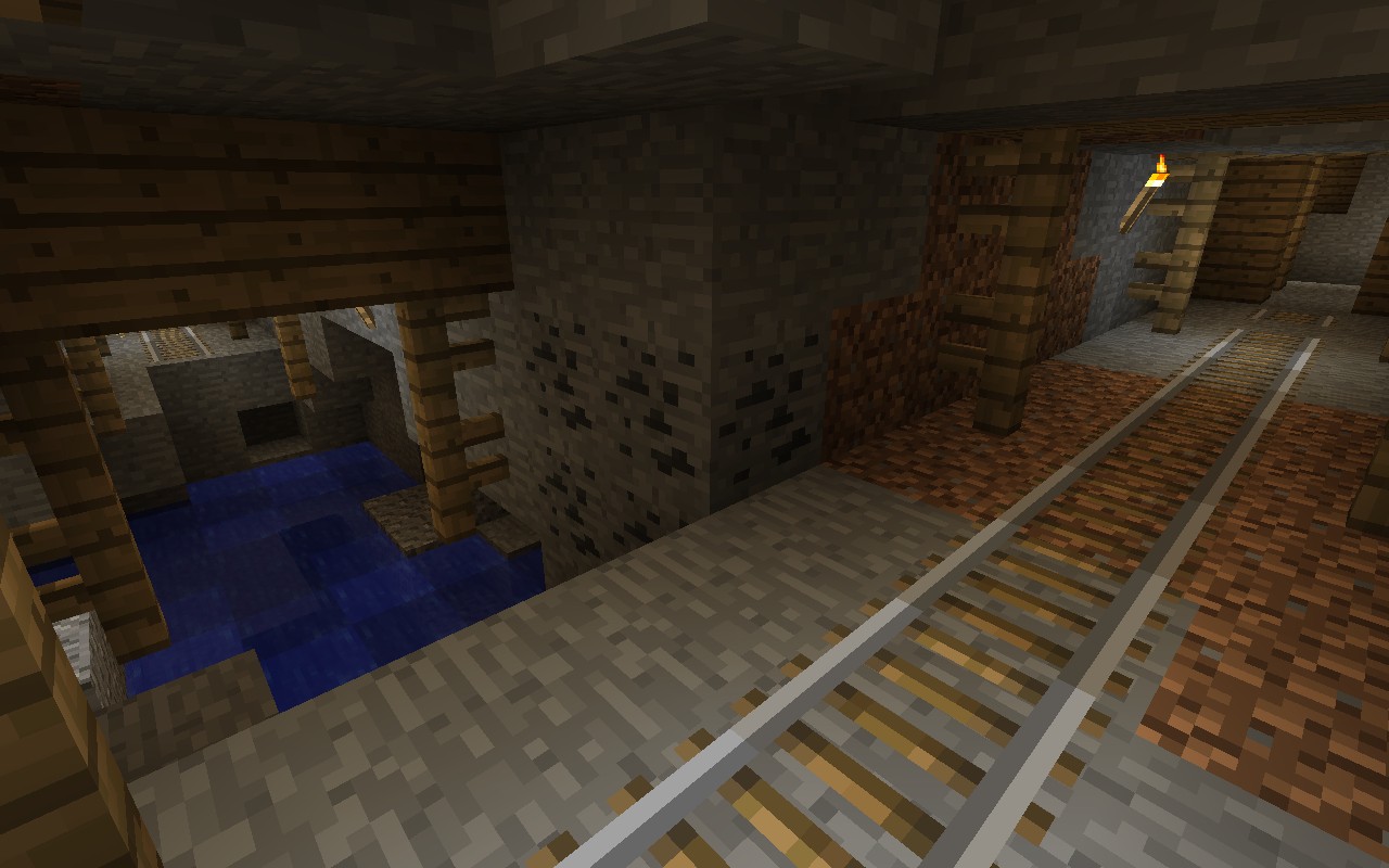 Mine Shafts Minecraft Map