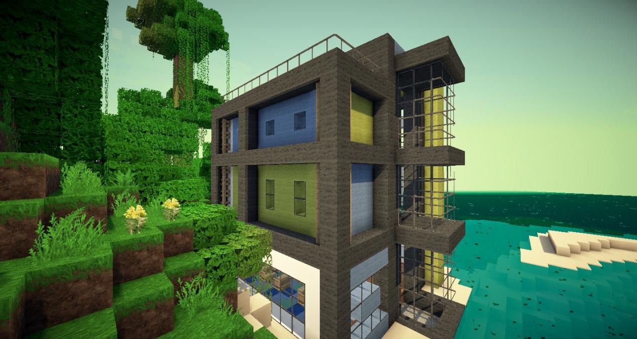 Wave Resort - A Modern Build Minecraft Map