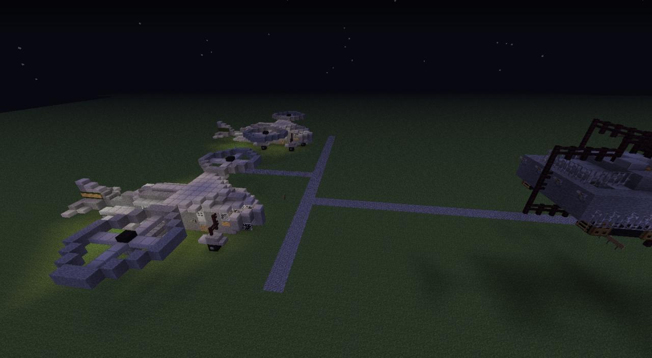 V-35 Grayhound Dropship Minecraft Map