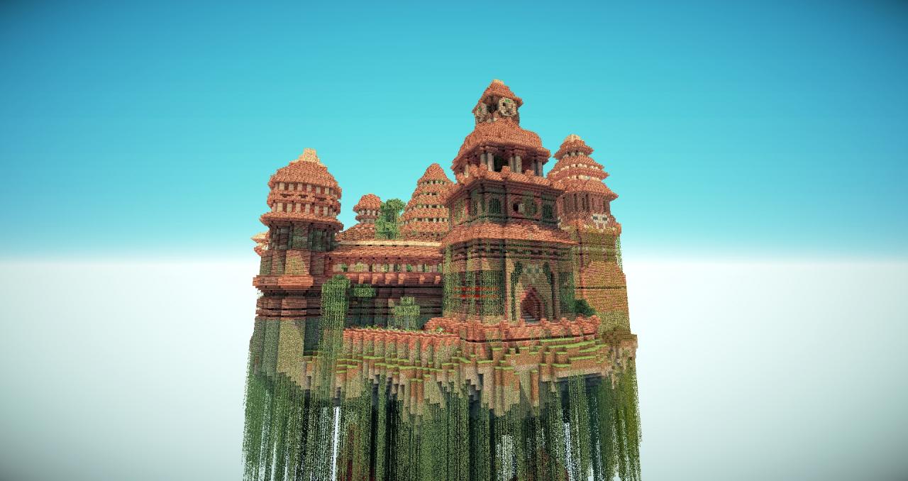 Castle mushroom Minecraft Map