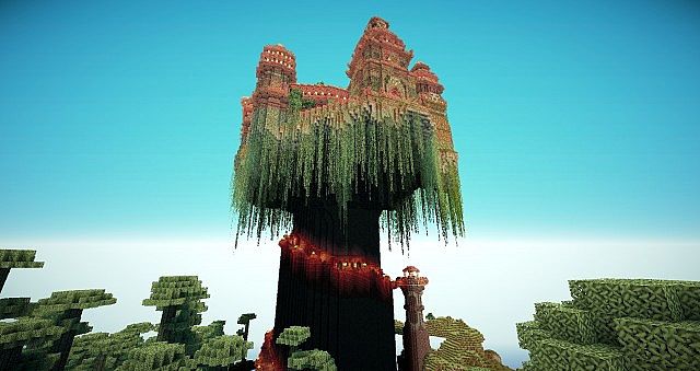 Castle mushroom Minecraft Map