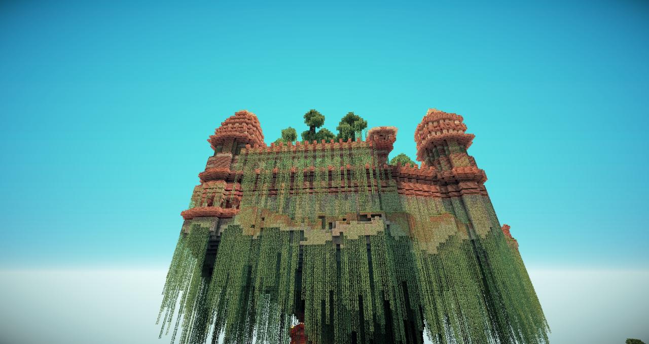 Castle mushroom Minecraft Map