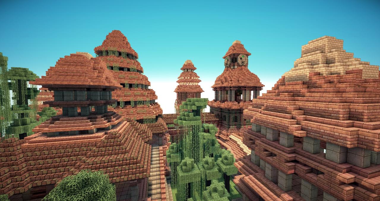 Castle mushroom Minecraft Map
