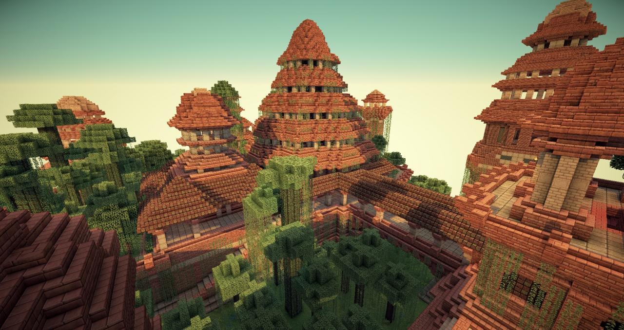 Castle mushroom Minecraft Map