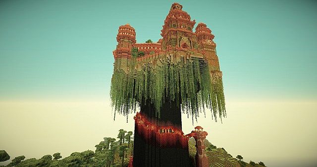 Castle mushroom Minecraft Map