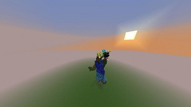 Zombie king wielding a sword Minecraft Map