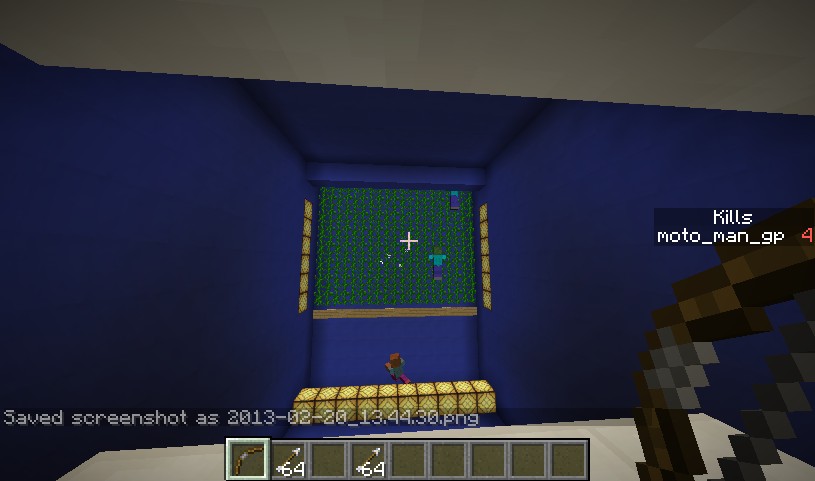 Falling Zombies mini-game [1.5] Minecraft Map