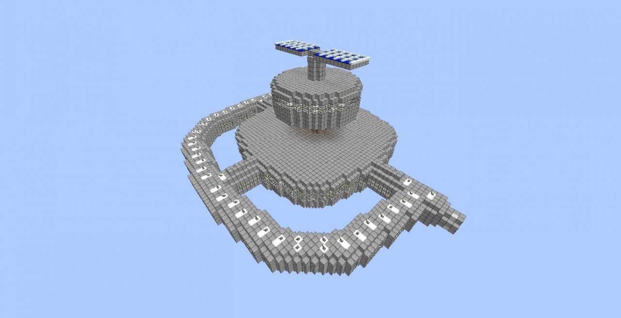 JeTaters Tekkit Space Exploration Server spawn Minecraft Map