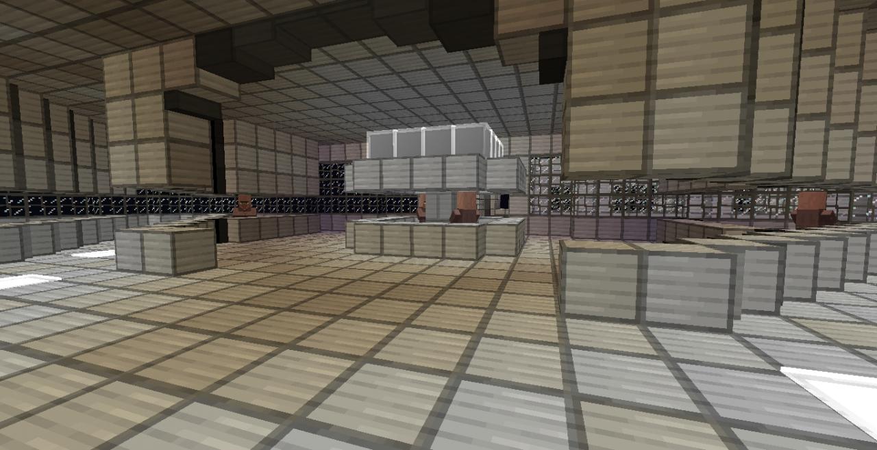 JeTaters Tekkit Space Exploration Server spawn Minecraft Map