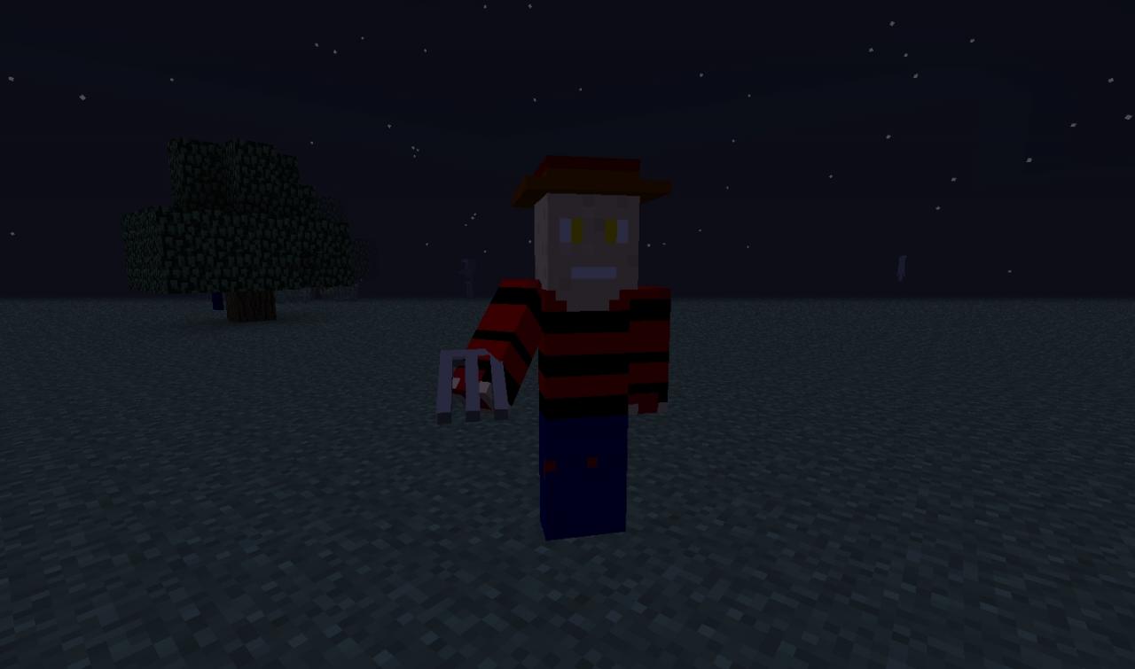 Jason Mod (Scary) vs 1.4 fredy video Minecraft Mod