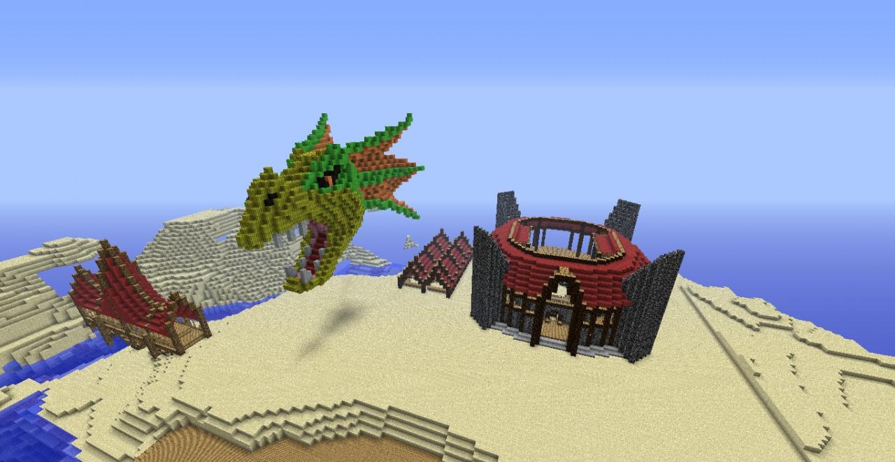 great buildings Minecraft Map