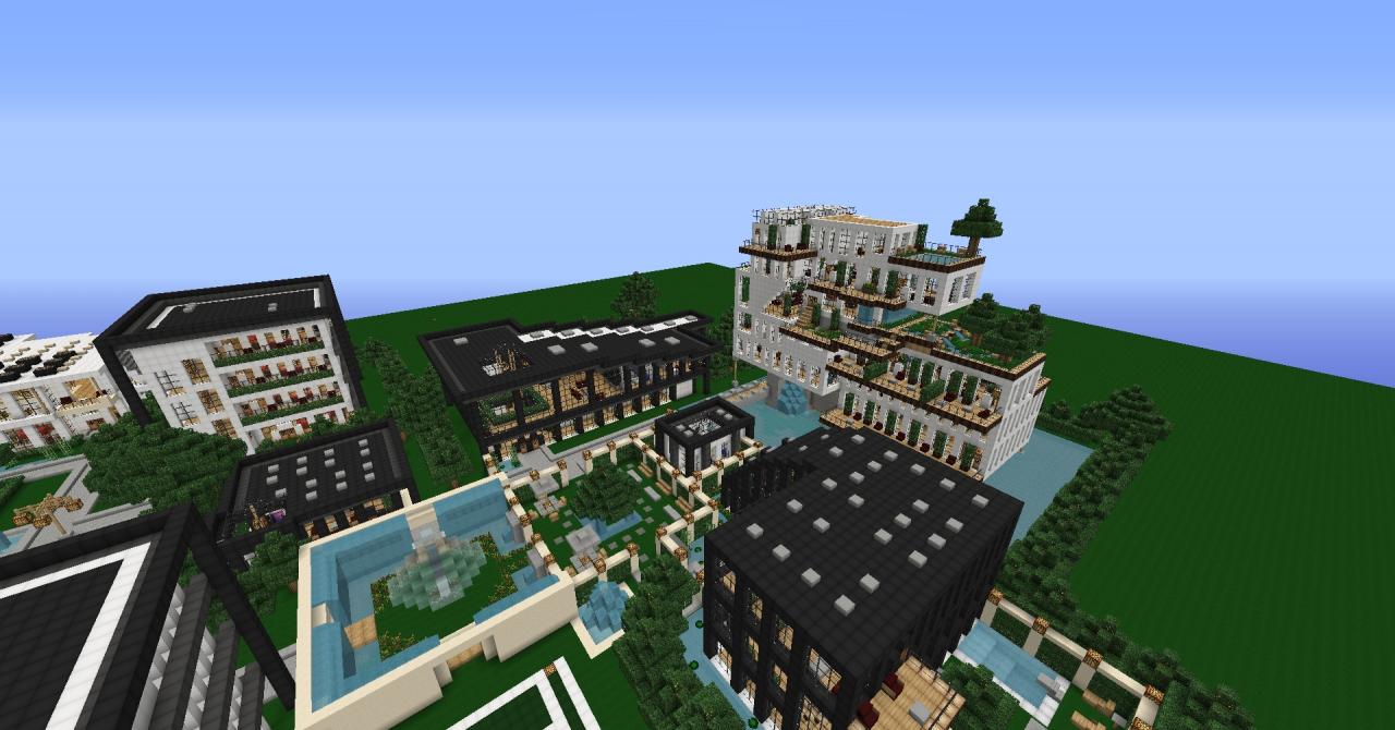 New Modern Heights (v.7.0) Minecraft Map