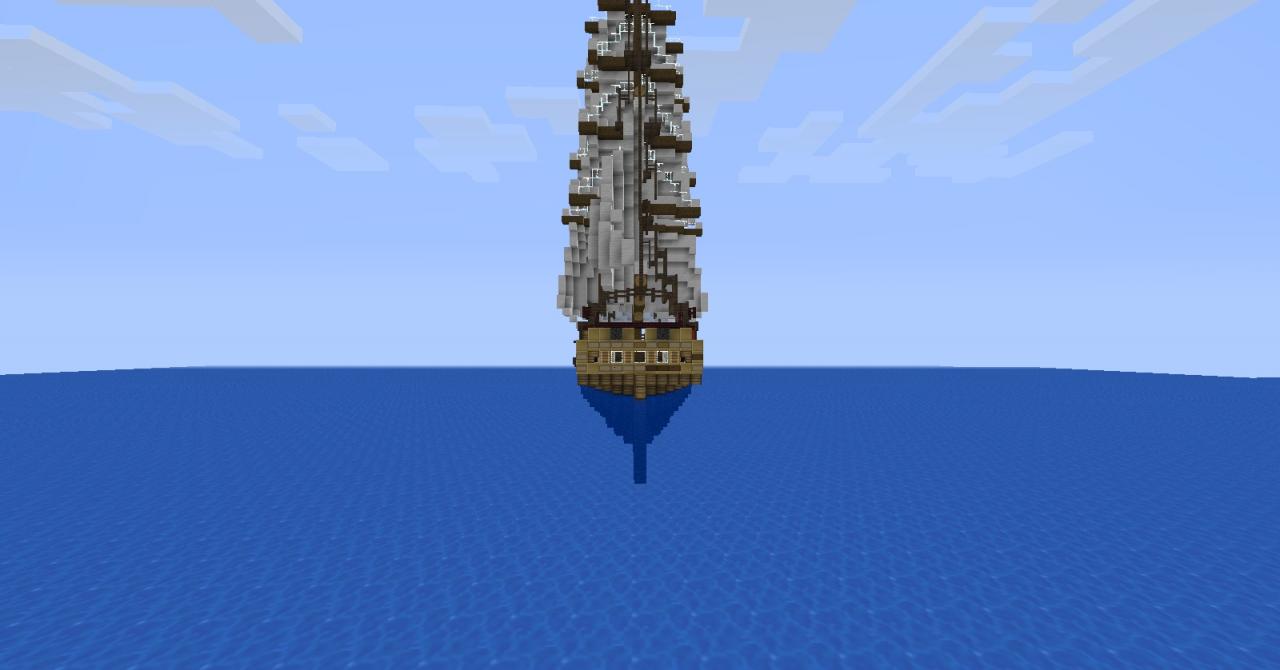 USS Constitution 1797-1810 Minecraft Map