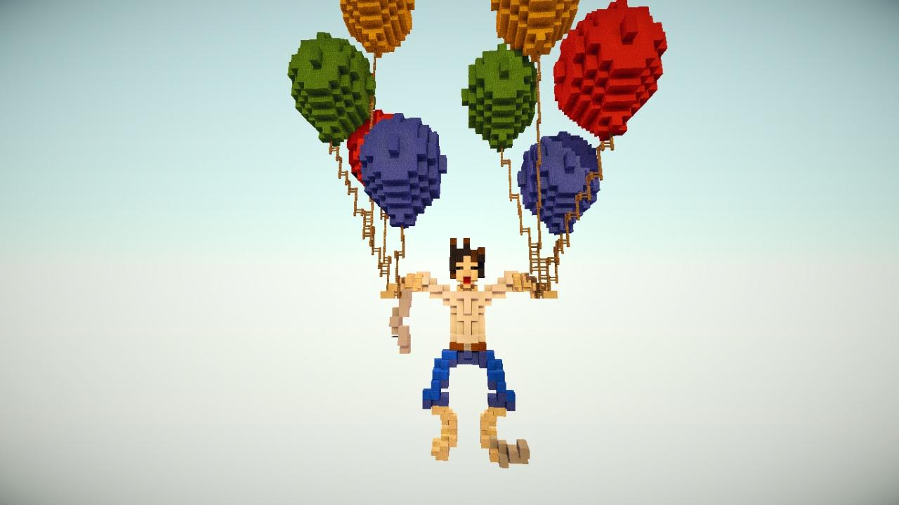 Balloon Man Minecraft Map