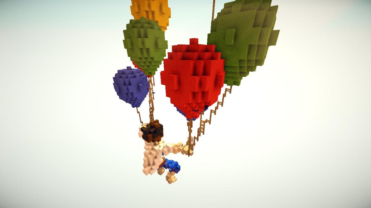 Balloon Man Minecraft Map