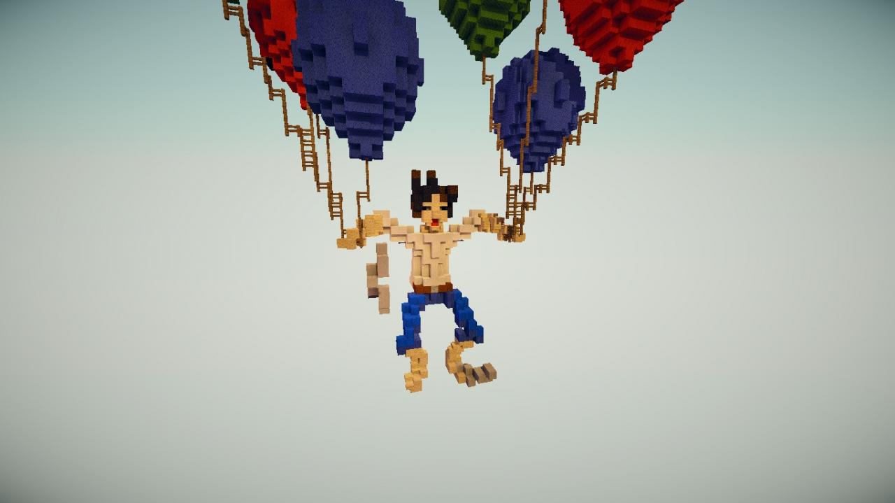 Balloon Man Minecraft Map