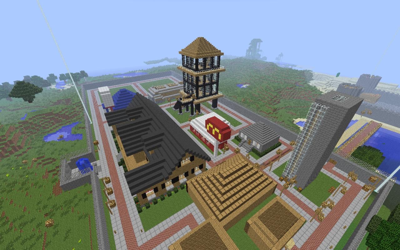 my server world Minecraft Map