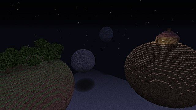 planets Minecraft Map
