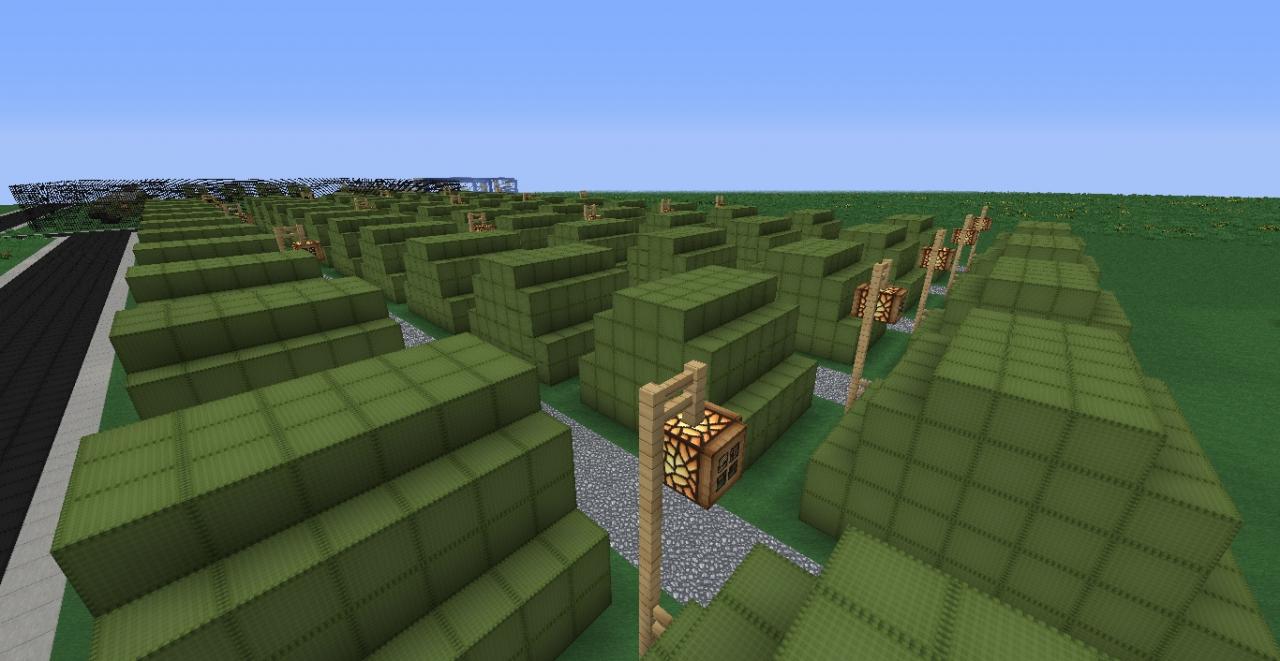 Nuclear Launch Site WW3 Minecraft Map