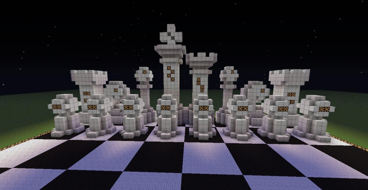 Giant Chess Set Minecraft Map