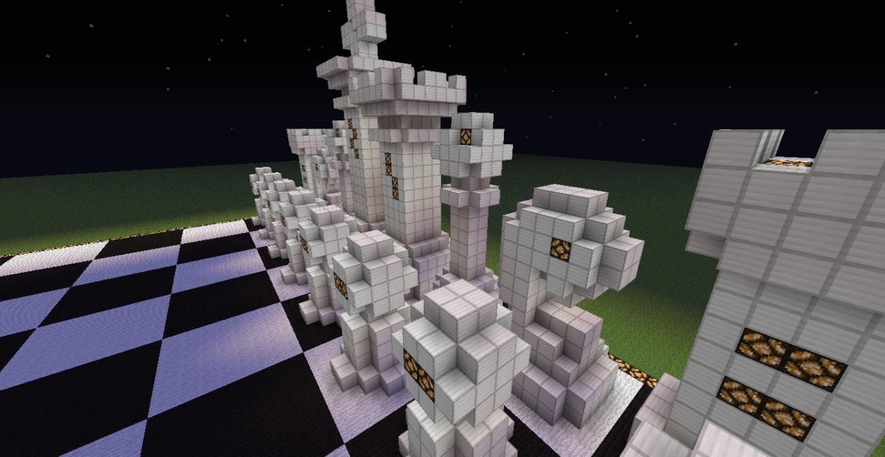 Giant Chess Set Minecraft Map