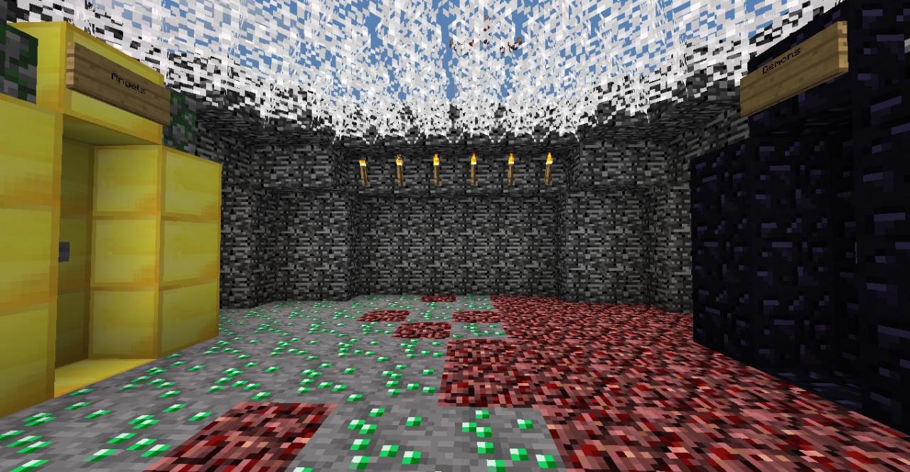Demons vs. Angels pvp Minecraft Map
