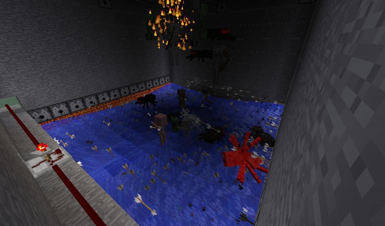 Fully Automatic Dynamite Production Facility Minecraft Map