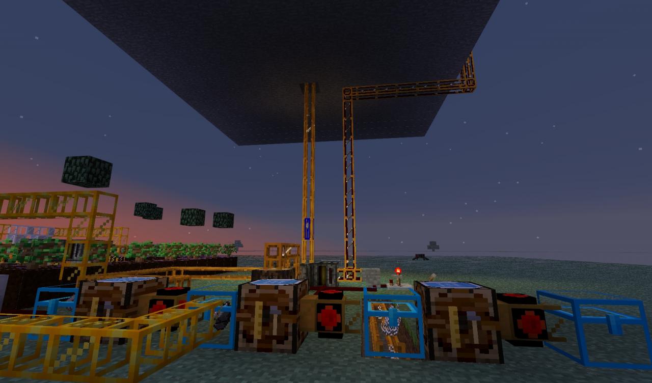 Fully Automatic Dynamite Production Facility Minecraft Map