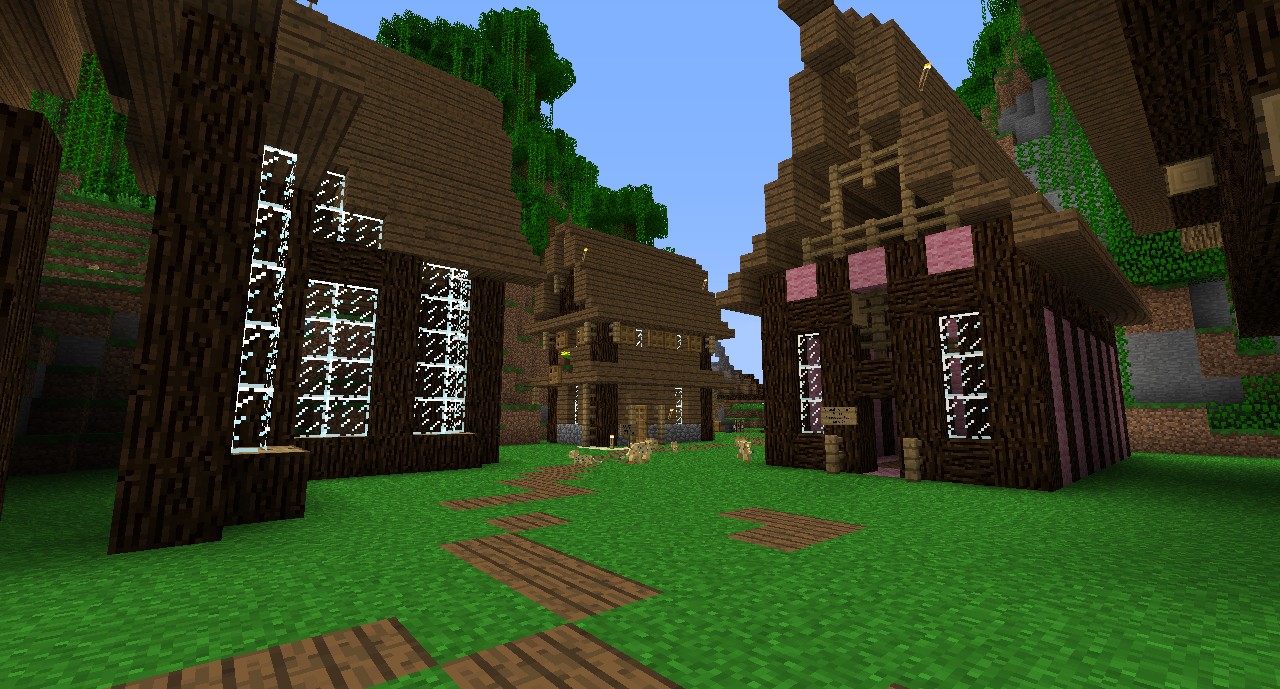 Hidden Village Minecraft Map