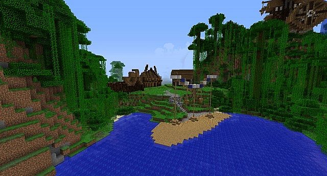 Hidden Village Minecraft Map