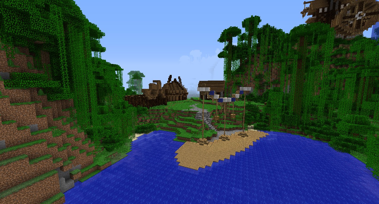 Hidden Village Minecraft Map
