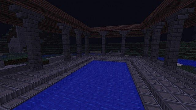 Roman Bath schematic!! Minecraft Map