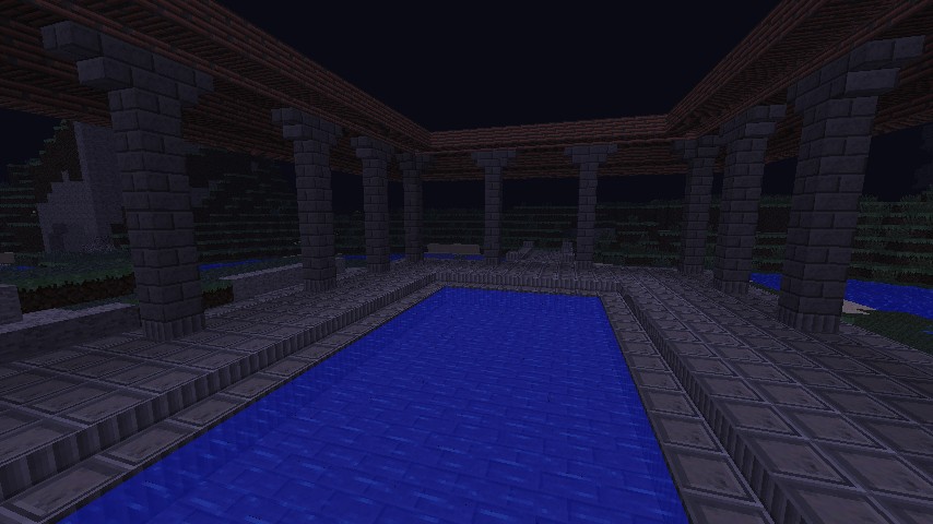 Roman Bath schematic!! Minecraft Map
