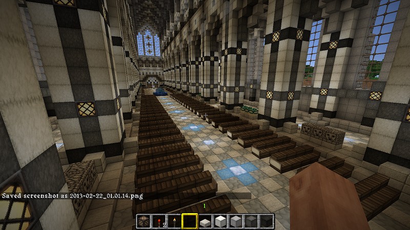 Salisbury Cathedral Minecraft Map