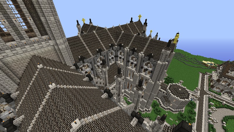 Salisbury Cathedral Minecraft Map