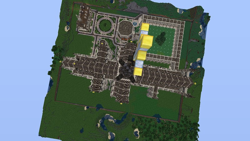 Salisbury Cathedral Minecraft Map