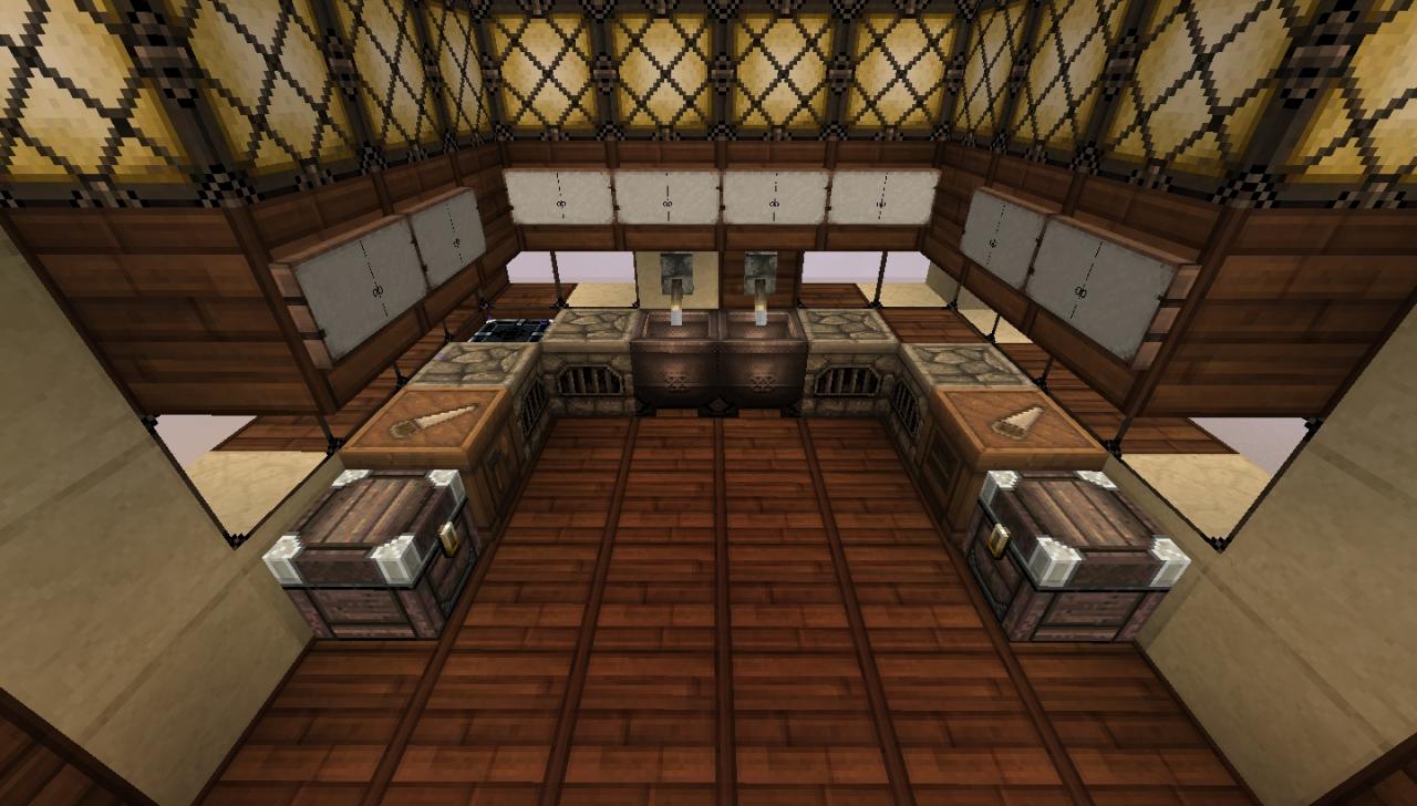 Notch: Giant Statue House Minecraft Map