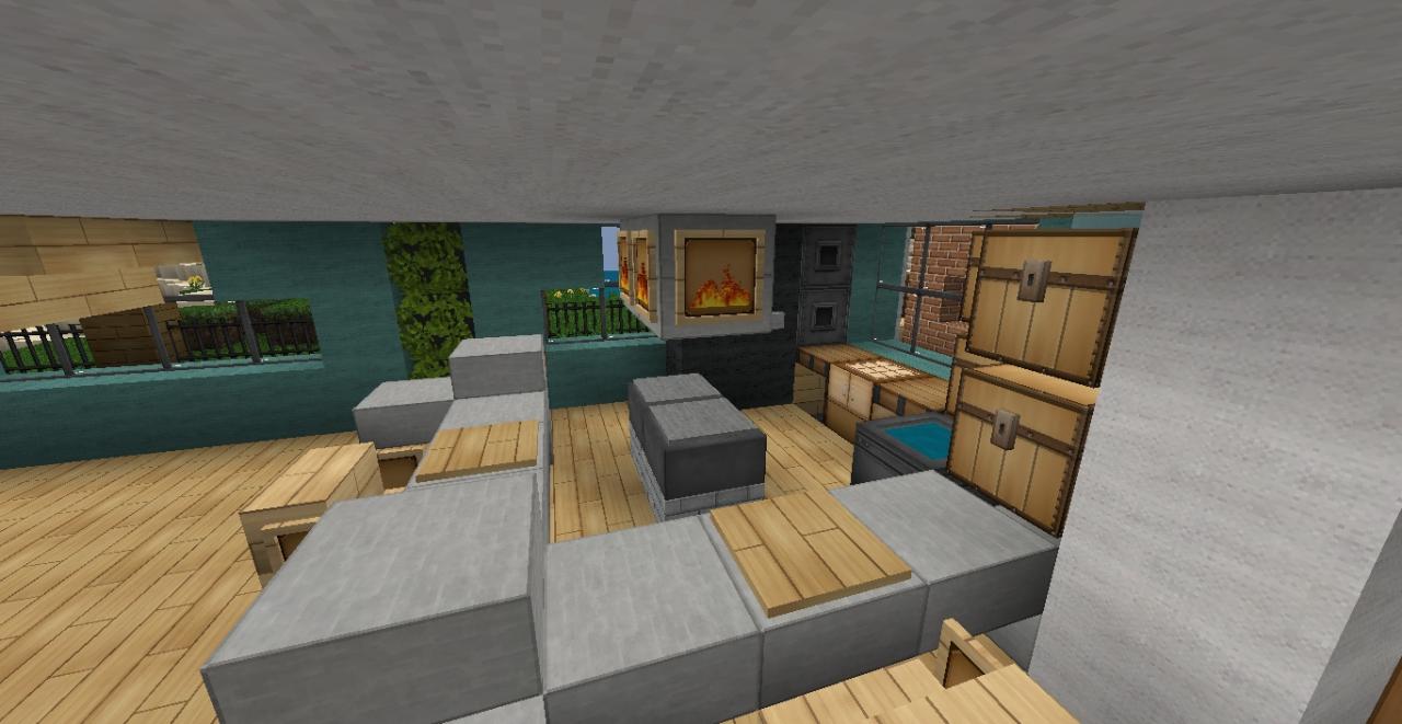 A modern Villa~The-Ultimator's Villa Minecraft Map