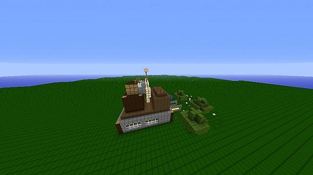 Windmill House. Made in 25 Min. Minecraft Map