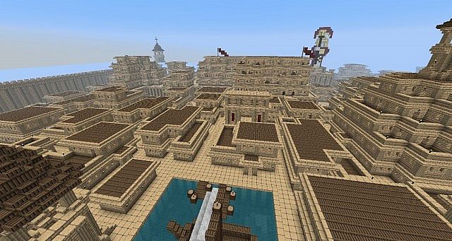The Desert City Of Ostia Minecraft Map