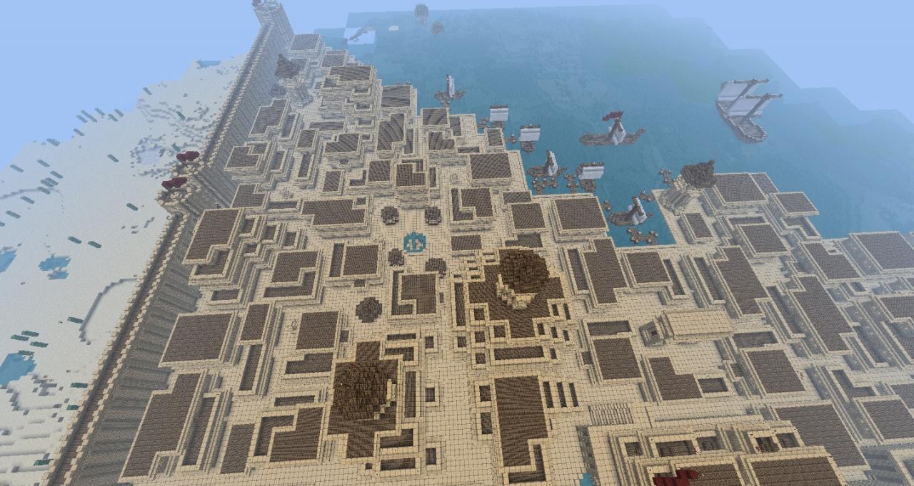 The Desert City Of Ostia Minecraft Map