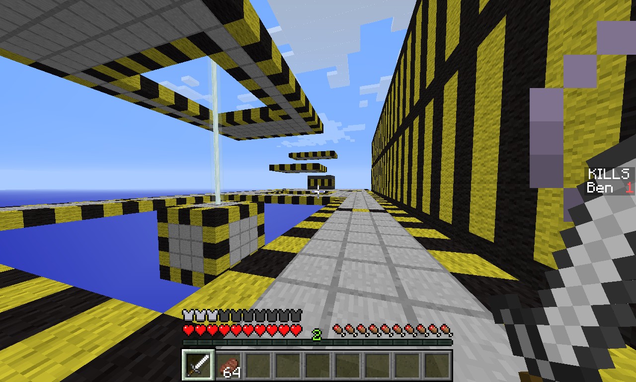 Caution PvP Arena Minecraft Map